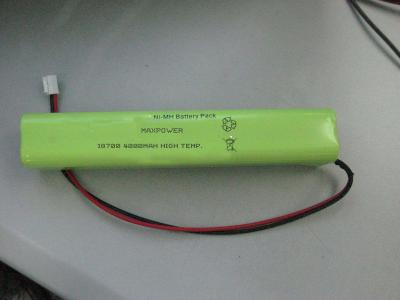 China High Teerature Emergency Lighting Battery NIMH 18700 4000mAh 4.8V for sale