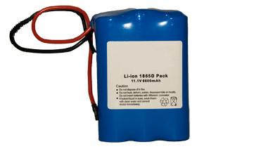 China High Capacity Lithium Ion Battery Packs for sale