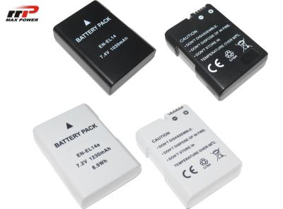 China Camera EN-EL14 Lithium Ion Rechargeable Batteries Nikon EN-EL14A Long Cycle Life for sale