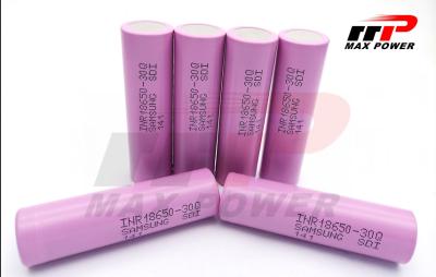 China 15A INR18650 30Q 3.7V 3000mAh Original SAM brand Lithium Ion Rechargeable Batteries for power tools with KC CB UL for sale