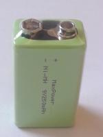 China Multimeter charging nimh batteries Pack 9V 250mAh High Capacity for sale
