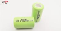 China Flat Top Cylindrical Nimh Aa Rechargeable Batteries 1.2V 2/3A1200mAh High Rate CB for sale