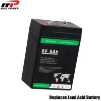 China Phosphate Lithium LiFePO4 Battery 6V 6Ah 38.4Wh ESS Replaces Lead Acid long Durable for sale