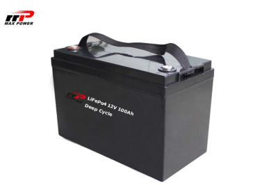 China 12V 100Ah Lifepo4 Lithium Iron Phosphate Battery Packs SLA Replacement Long Lifespan for sale