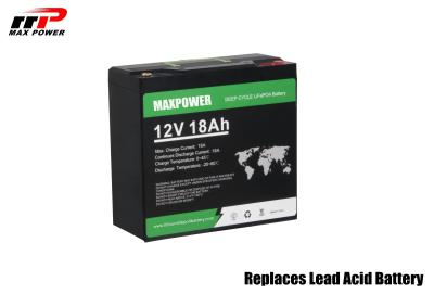 China Deep Cycle Prismatic ESS LiFePO4 Battery 12V 18Ah 230.4Wh Storage SLA Replacement CE for sale