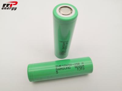 China Power Tool 20A Lithium Phosphate Rechargeable Battery INR18650 25R One Year Guarantee for sale