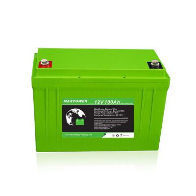 China RV Boat Marine Solar lifepo4 pack 12v 100Ah 120ah 200Ah lithium battery for sale