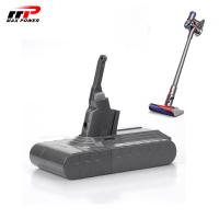 China Dyson V8 21.6V 2.8Ah 3Ah Cordless Handheld Vacuum Battery for sale