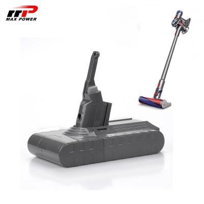 China Dyson V8 21.6V 2.8Ah 3Ah Cordless Handheld Vacuum Battery for sale