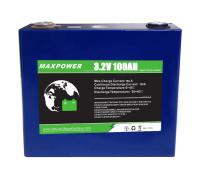 China Deep Cycle EV AGV ESS 3.2V 100Ah Lithium LiFePo4 Battery for sale