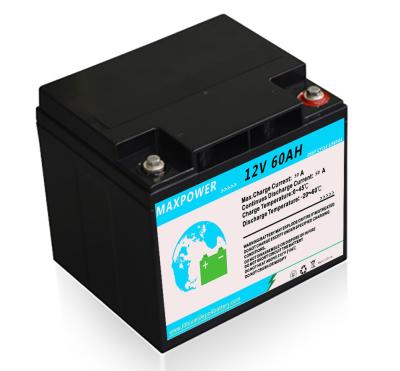China 2000 Cycles 768wh ESS 12V 60Ah Lithium LiFePo4 Battery for sale