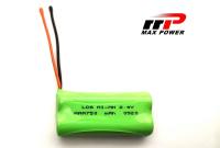 China RTU NIMH Rechargeable Batteries AAA750mAh 2.4V Church LED Solar Candle for sale