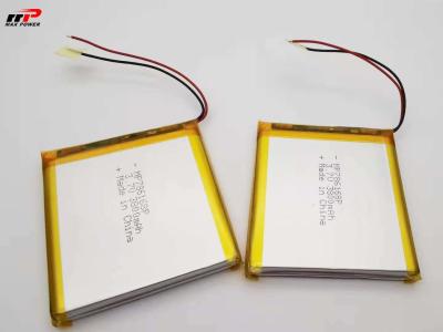 China UN38.3 3800mAh 3.7V 786168 Lithium Polymer Cell 1C for sale