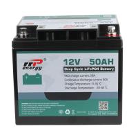 China IP55 12V 50Ah Lithium LiFePo4 Battery Solar Storage ESS Car Starter UPS RV for sale