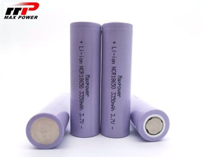 China 3350mAh 3.7 18650 Volt Lithium Ion Battery 6.5A Discharge Power Cell for sale