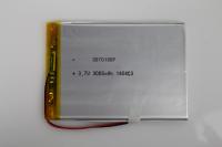 China Rechargeable Lithium Polymer Battery 3.7V 3000mAh High energy density for sale
