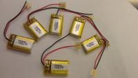 China LiPo 511422 110mAh Lithium Polymer Battery 3.7V UL CE With SeiKo PCM for sale