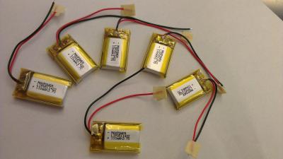China LiPo 511422 110mAh Lithium Polymer Battery 3.7V UL CE With SeiKo PCM for sale