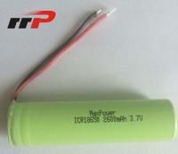 China 18650 2600mAh Lithium Ion Rechargeable Batteries 3.7V UL ICEL ROSH for sale