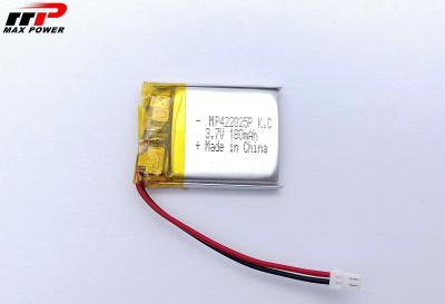 China Medical Device 422025 180mAh 3.7V Lithium Polymer Battery Korea Market for sale