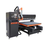 China CNC Router Engraving Machine 1220x1220mm 9kw For Acrylic Aluminum Sheet for sale