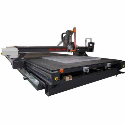 China 50Hz 3D CNC Woodworking Machines , 24000rpm 3 Axis CNC Wood Router for sale