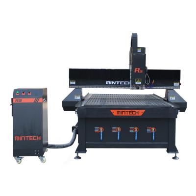 China 130x250cm 5.5kw CNC Router Wood Cutting Machine For Cabinet Door Making for sale