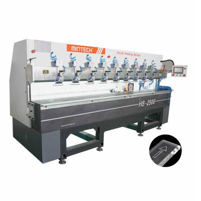 China 2m/Min Acrylic Polishing Machine , 2000W Acrylic Diamond Edge Polisher for sale