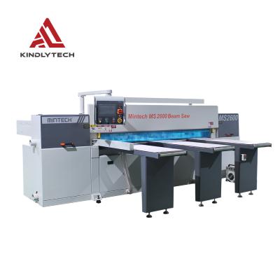 China Horizontal Woodworking Panel Saw Machine , 60m/Min Beam Panel Saw for sale