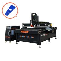 China Black 1.6KW 24000RPM 3D Wood Sign ATC CNC Router With Visual Positioning for sale