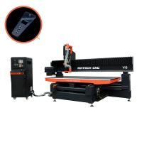China Disc Type 9KW ATC Cnc Plywood Cutting Machine Air Cooling for sale