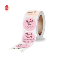 China Round Shape Waterproof Vinyl Sticker Paper for sale