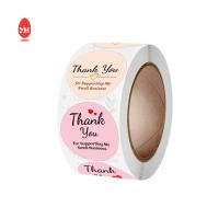 China Round Shape Waterproof Vinyl Sticker Paper for sale
