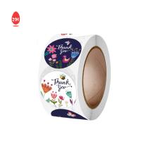 China Round Shape Waterproof Vinyl Sticker Paper for sale