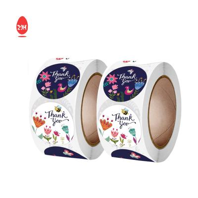 China Round Shape Waterproof Vinyl Sticker Paper for sale