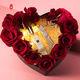 China OEM Rose Boxes Packaging Valentine'S Day Wedding Heart-Shaped Gift Boxes for sale