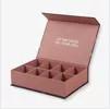 China Wholesale Luxury Custom Logo Sweet Candy Chocolate Packing Box Book Shape Rigid Magnetic Chocolate Gift Box for sale