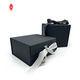 China G7 Cardboard Tea Cup Black Ribbon Gift Boxes Fluid Cosmetic Gift Packaging for sale