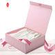 China Matt Lamination Folding Gift Boxes Luxury Ribbon Cardboard Large Gift Box for sale