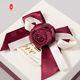 China Matt Lamination Folding Gift Boxes Luxury Ribbon Cardboard Large Gift Box for sale