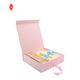 China Woodfree Magnetic Folding Gift Boxes Screen Printing Cardboard For Wedding for sale