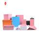 China Varnishing Diy Folding Gift Boxes Sweet Cardboard Square Gift Boxes With Lids for sale