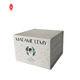 China Folding Cardboard Gift Box Ivory Paper Pantone Color Printing Foldable Gift Boxes for sale