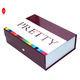 China Various Colors Magnetic Gift Box With Ribbon for sale