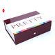 China Various Colors Magnetic Gift Box With Ribbon for sale