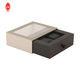 China CMYK 4C Printing Transparent Clear Gift Boxes With Window for sale
