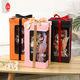 China Decorative Paper Gift Box With Clear Pvc Window for sale