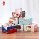 China Window 4-inch Portable Pastry Box Baked Snowflake Mooncake Packaging Gift Box for sale
