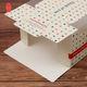 China Window 4-inch Portable Pastry Box Baked Snowflake Mooncake Packaging Gift Box for sale