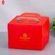 China Wholesale cake decorating custom pattern packaging using carton or cake box with handle for sale